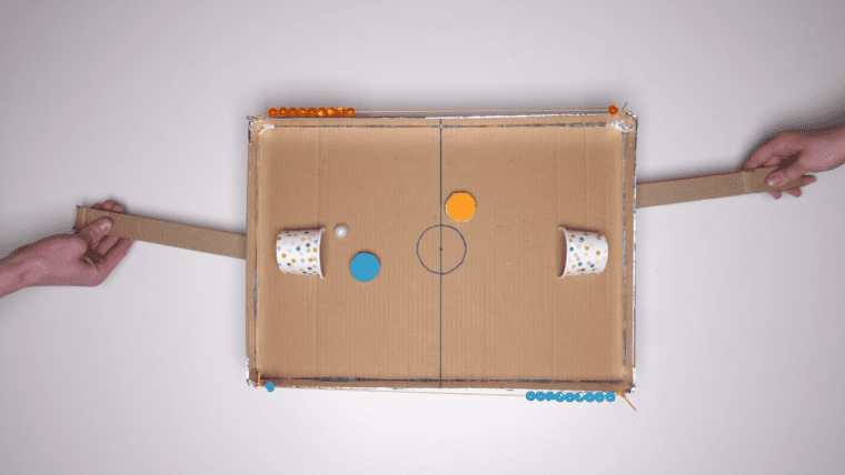 DIY Cardboard Football Game